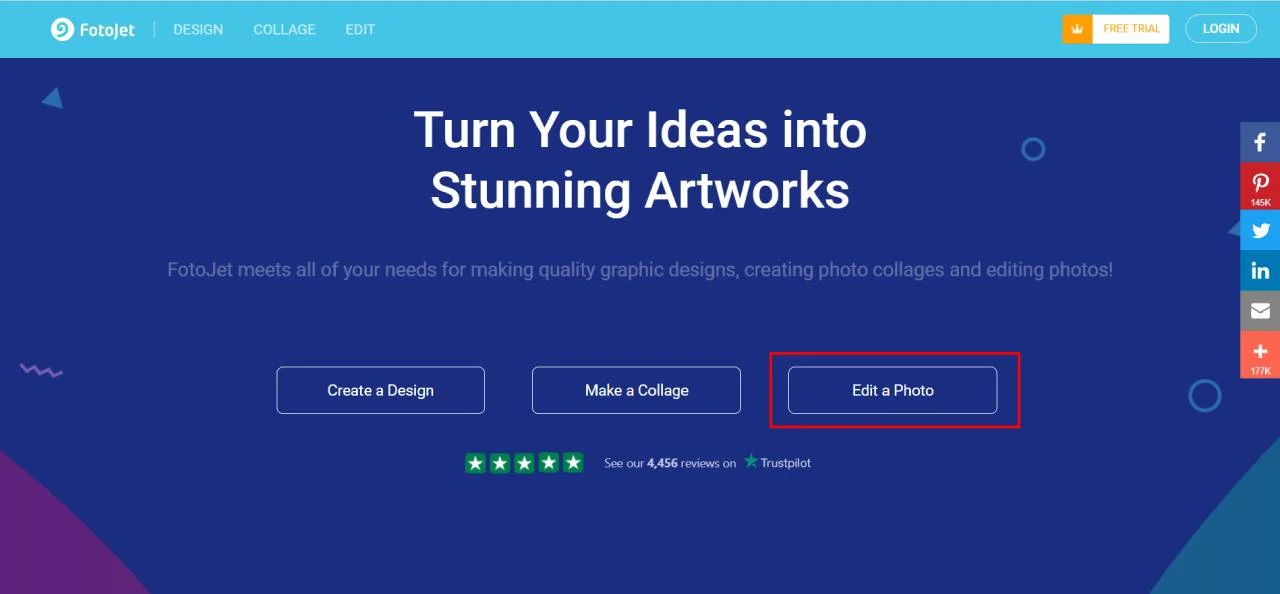 FotoJet – Online Photo Editor | Free Online Graphic Designer